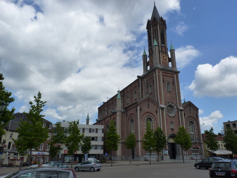Fietsen langs de Schelde van Gent naar Wetteren.