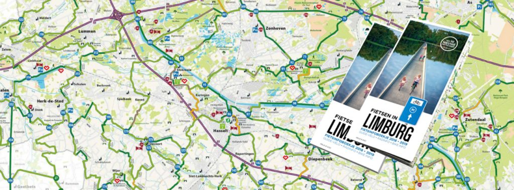 Op weg met de nieuwe fietskaart Limburg.
